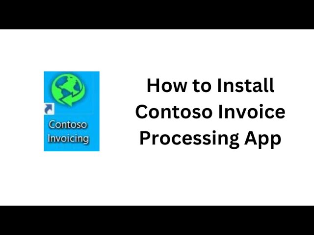 Contoso Invoicing Power Automate Desktop 教學#23 Excel
