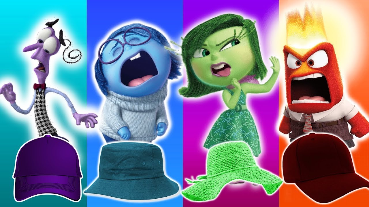 Choose the Right Hat for Fear, Disgust, Sadness, and Anger! | Fun ...
