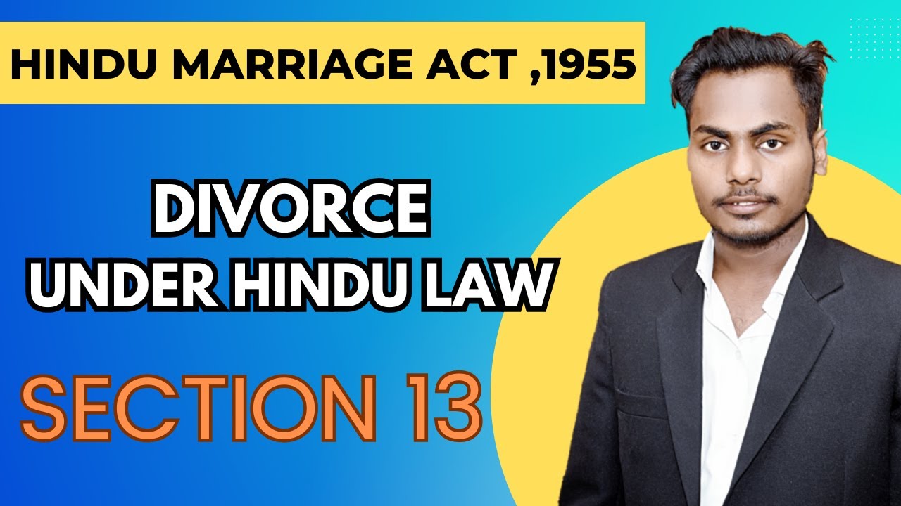 Divorce Under Hindu Law | Section 13 HMA 1955 | AK Legal - YouTube