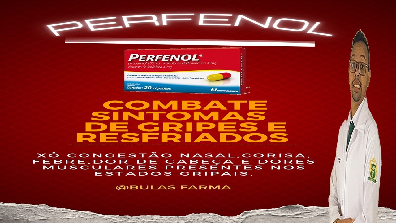 PERFENOL - PARA QUE SERVE ? COMO USAR? SAI PRA LÁ GRIPE. - YouTube
