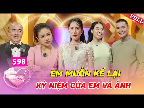 Vợ Chồng Son #598 | Cô gái tham gia Vợ Chồng Son 1 mình vì chồng đã mất 5 năm