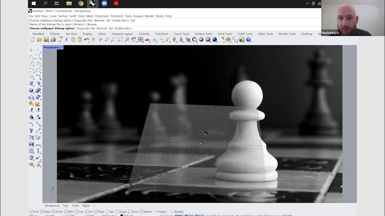 HackadayU: Introduction to 3D Using Rhino Class 2 - YouTube