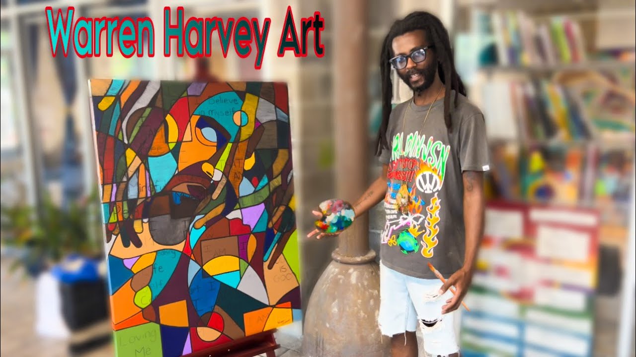 WARREN HARVEY ART Kansas City!!! - YouTube
