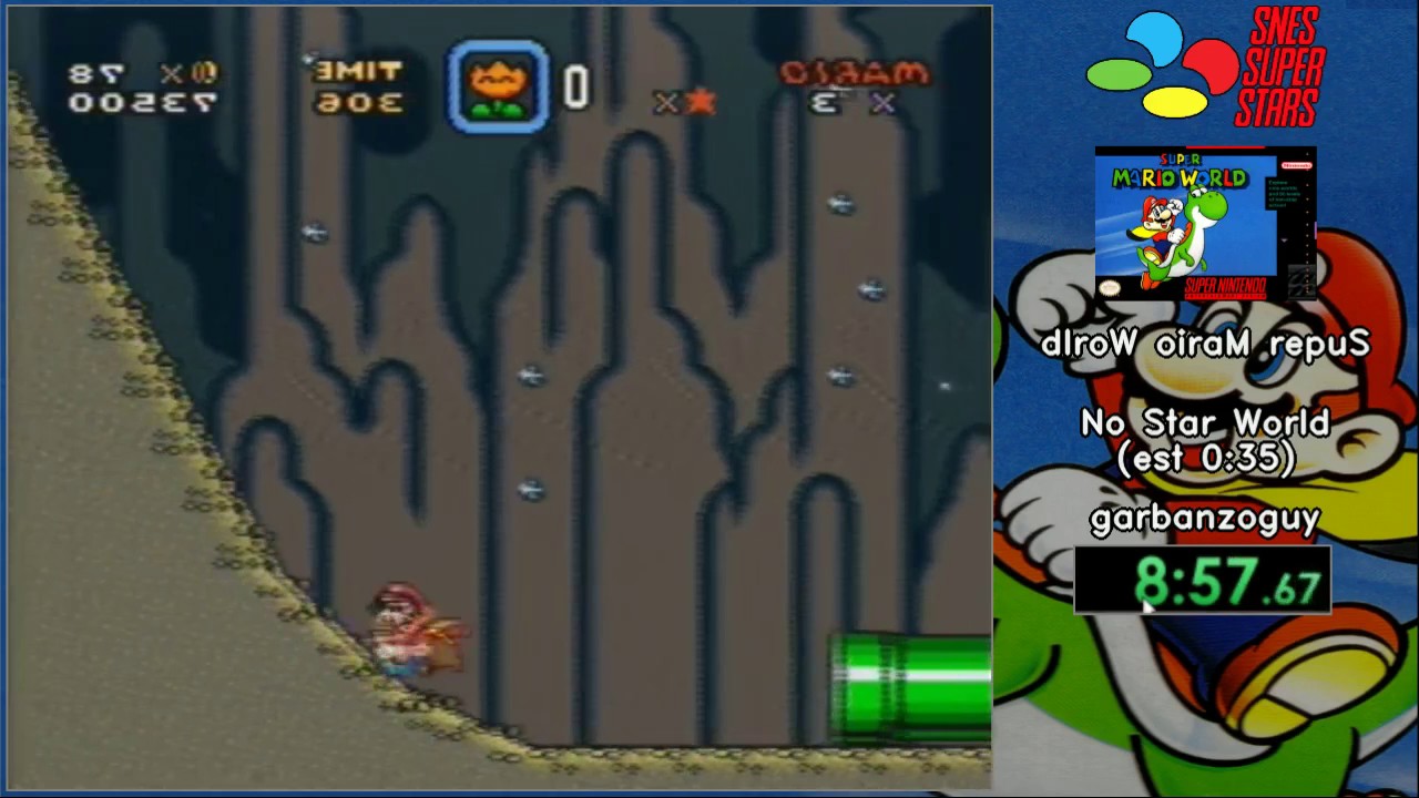 SNES Super Stars 2017 [143] - dlroW oiraM repuS (No Star World) by ...