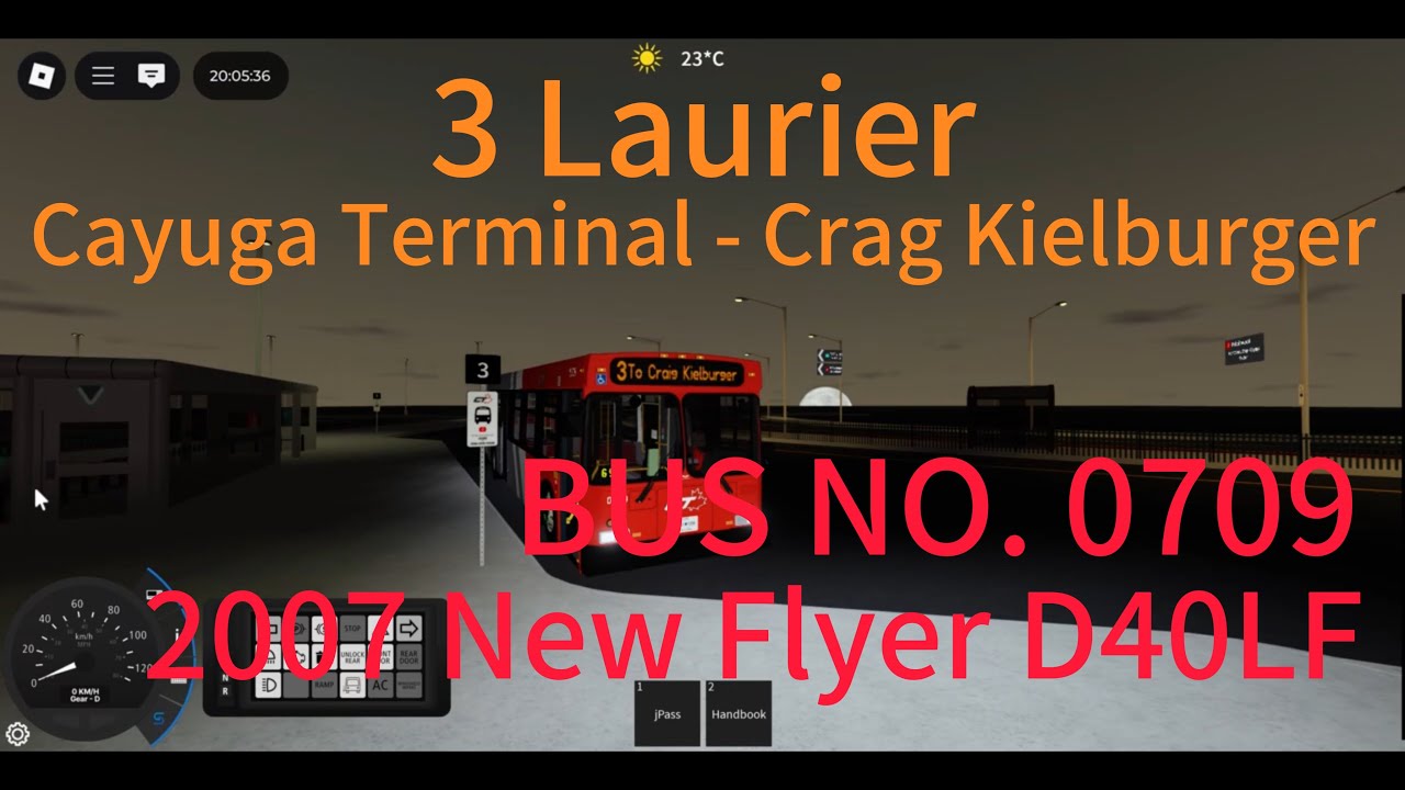 [ROBLOX] Cayuga Transit | 3 Laurier | 0709 - YouTube