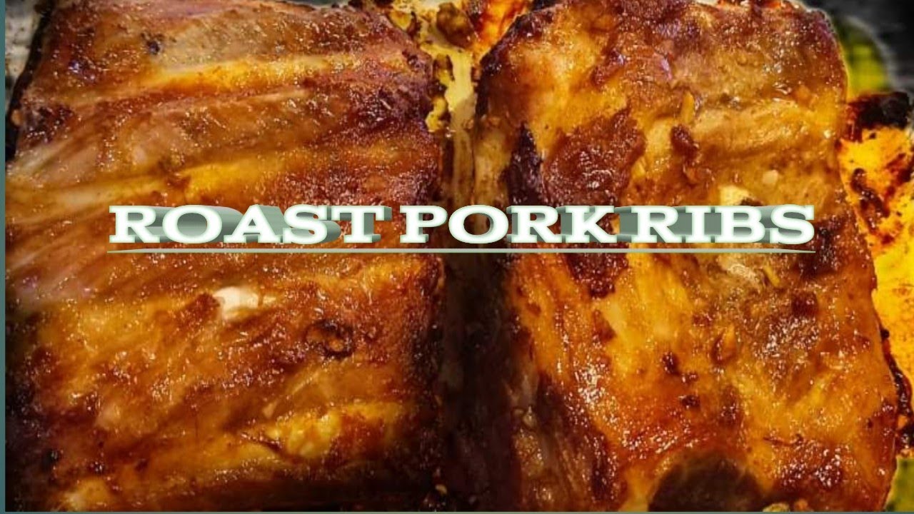 Roast Pork ribs Recipe - YouTube
