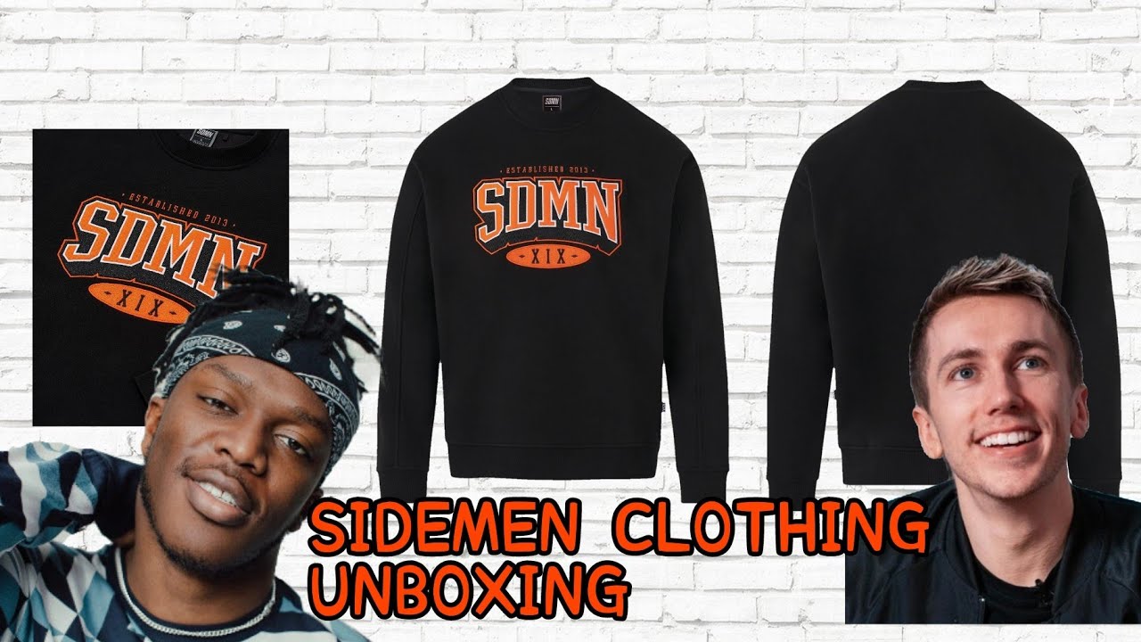 SDMN CLOTHING VARSITY SWEATSHIRT UNBOXING - YouTube