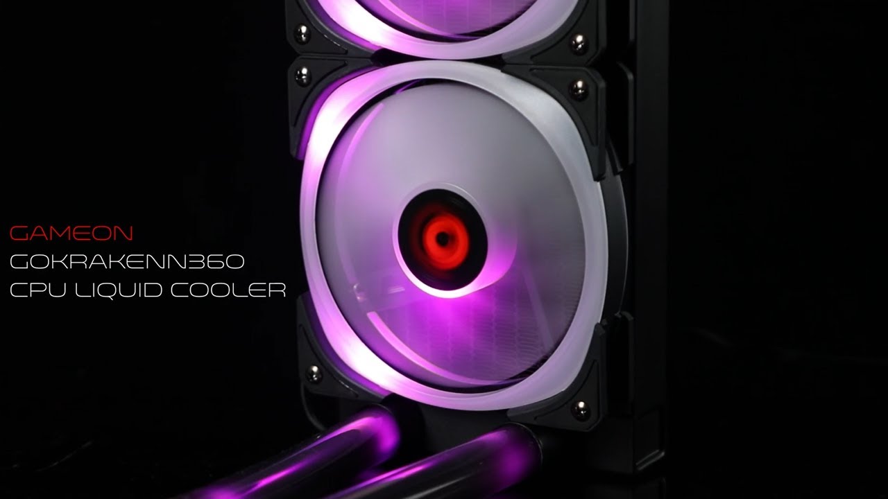 Introducing the GAMEON KRAKEN N360 | LCD Display Liquid CPU Cooler ...