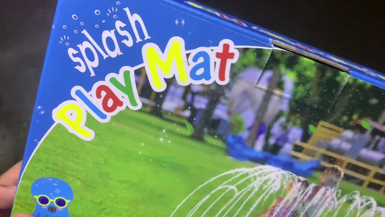 Octopus splash pad - YouTube