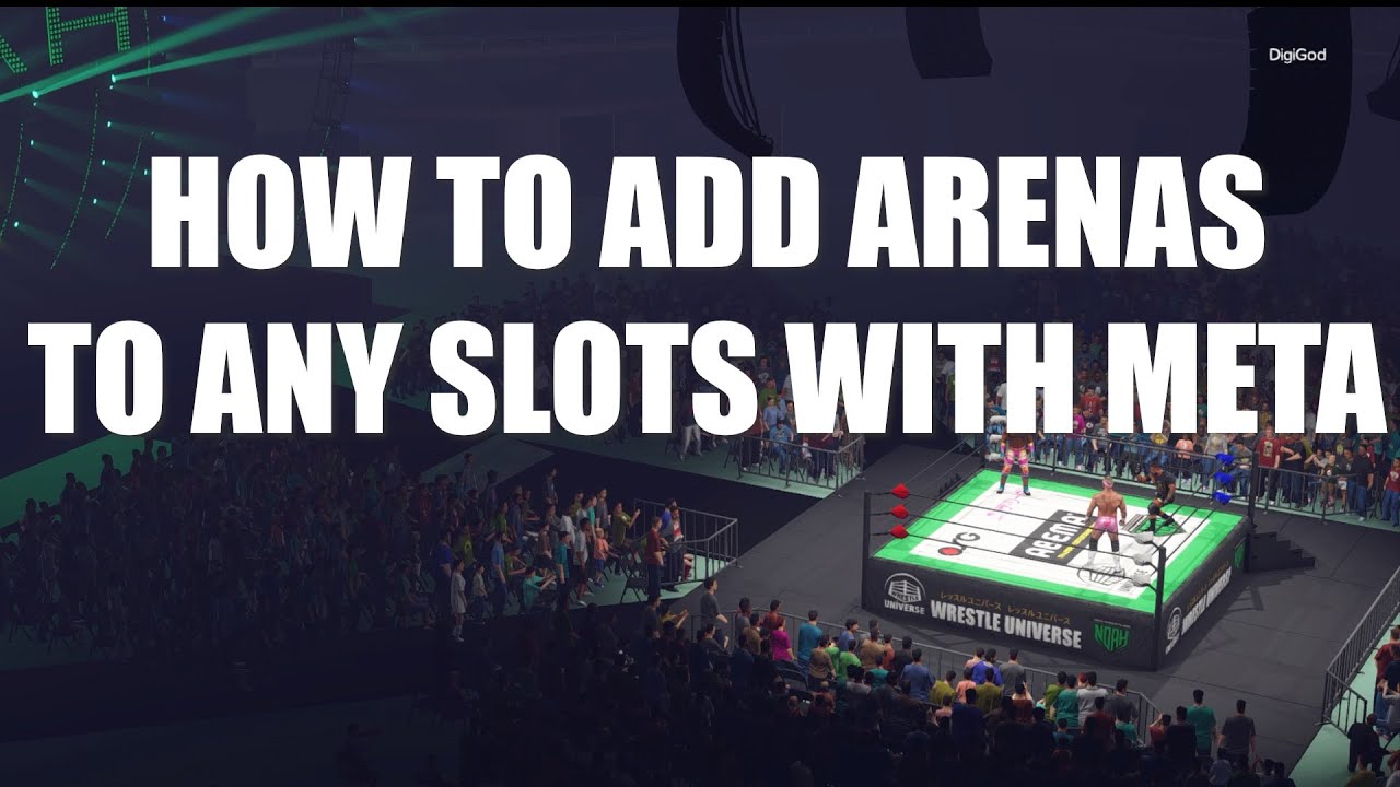 HOW ADD ARENAS TO ANY SLOTS WITHOUT REPLACING WITH META - YouTube
