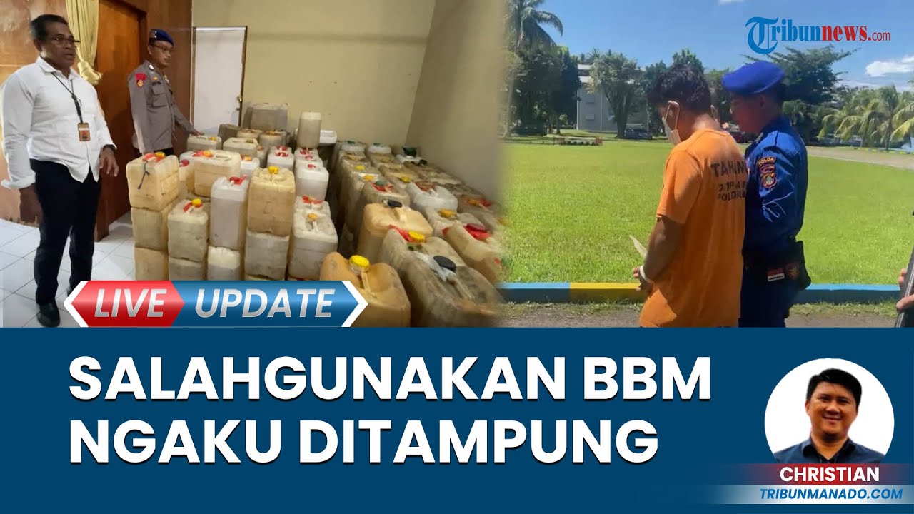 Polisi Ungkap Penyalahgunaan BBM Bersubsidi di Sulut, Modus Ditampung ...