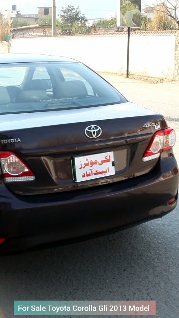 For Sale Toyota Corolla Gli 2013 Model - YouTube