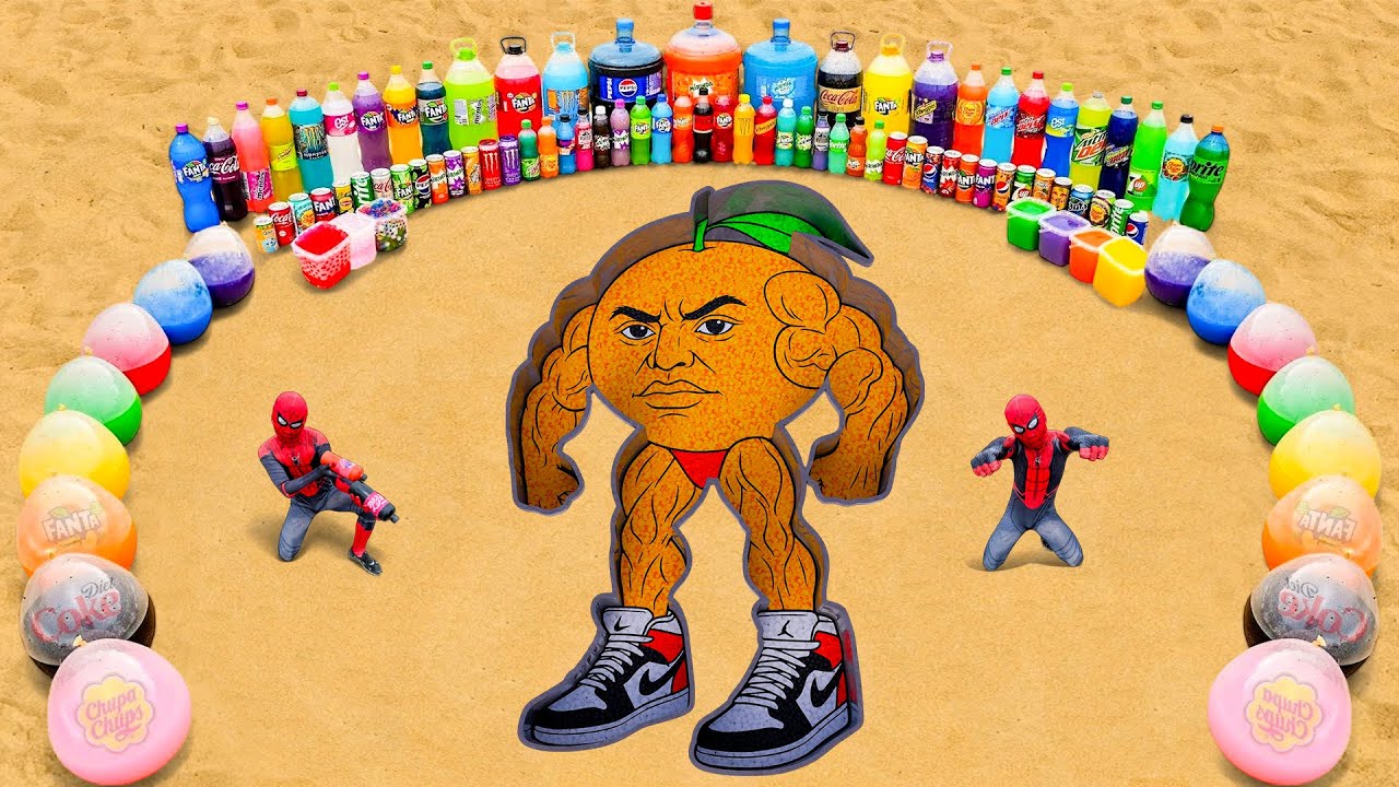 How to Make Udin Din Din Dun Meme with Big Orbeez, Giant Coca Cola ...