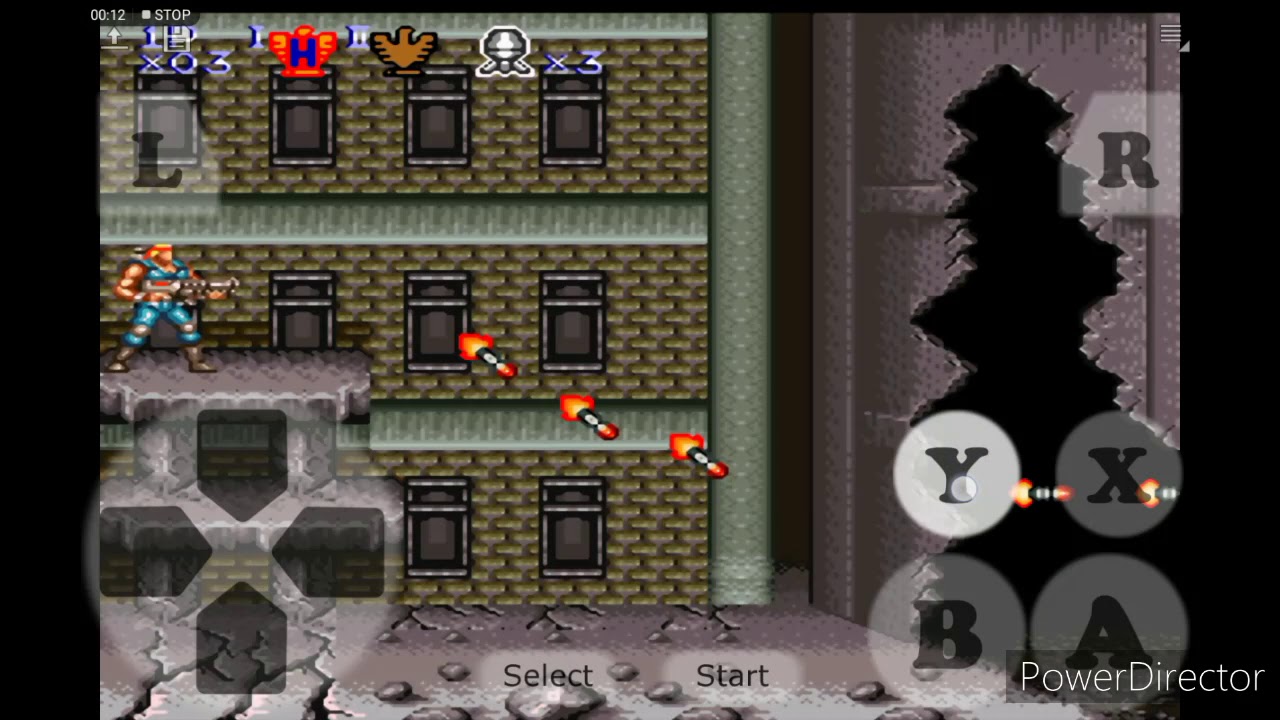 Contra 3 Boss level 1 1player 13# - YouTube