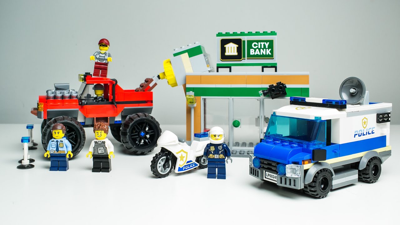 Lego review. Lego 60245 - Lego city Police Monster Truck Heist speed ...