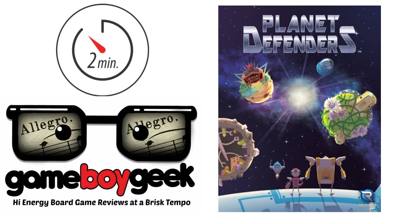 Planet Defenders (Allegro 2-min) Review with the Game Boy Geek - YouTube