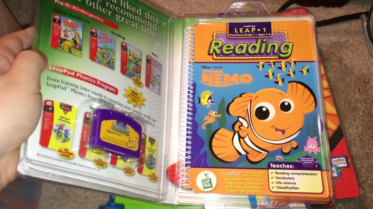 My LeapPad Book Collection - YouTube