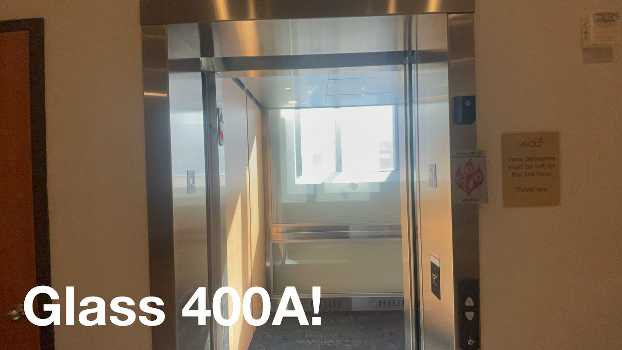 Glass Schindler 400A Traction Elevator @ Paras Building in Madison, WI ...