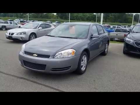 2008 Chevy Impala LS Dark Silver Metallic 3.5L V6 Ebony Interior - YouTube