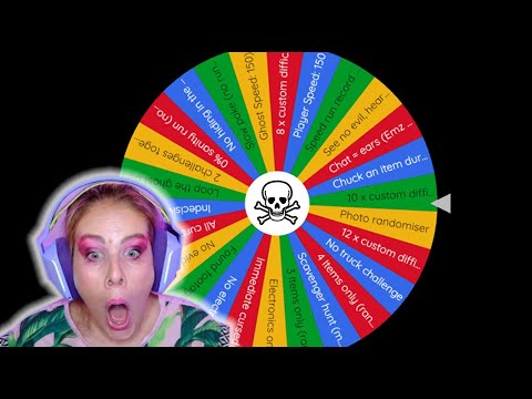 Phasmophobia Challenge Wheel = RIP - YouTube