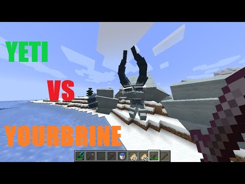 Minecraft Pro VS Yeti | MOD Showcase#1 - YouTube