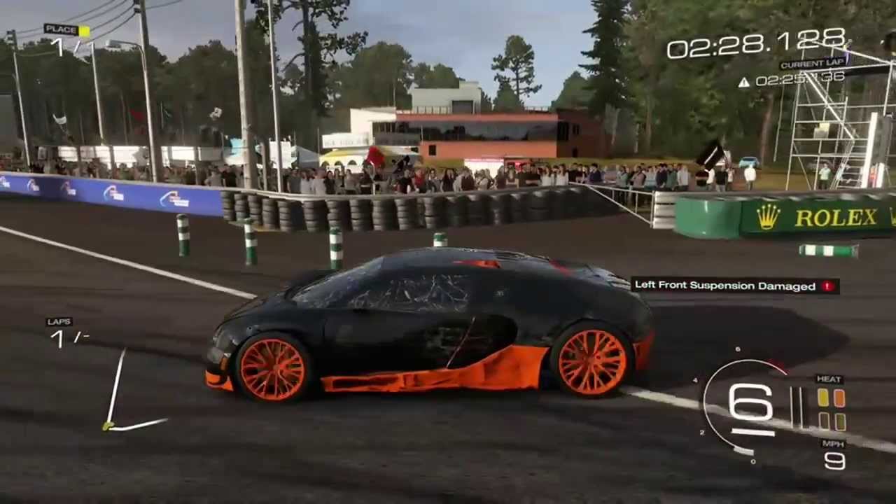 Forza Motorsport 5 Crash Physics Fail 3 - YouTube