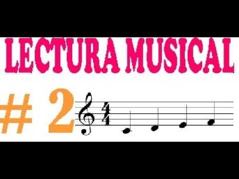 Cómo leer música, partitura # 2 Teoría musical - YouTube