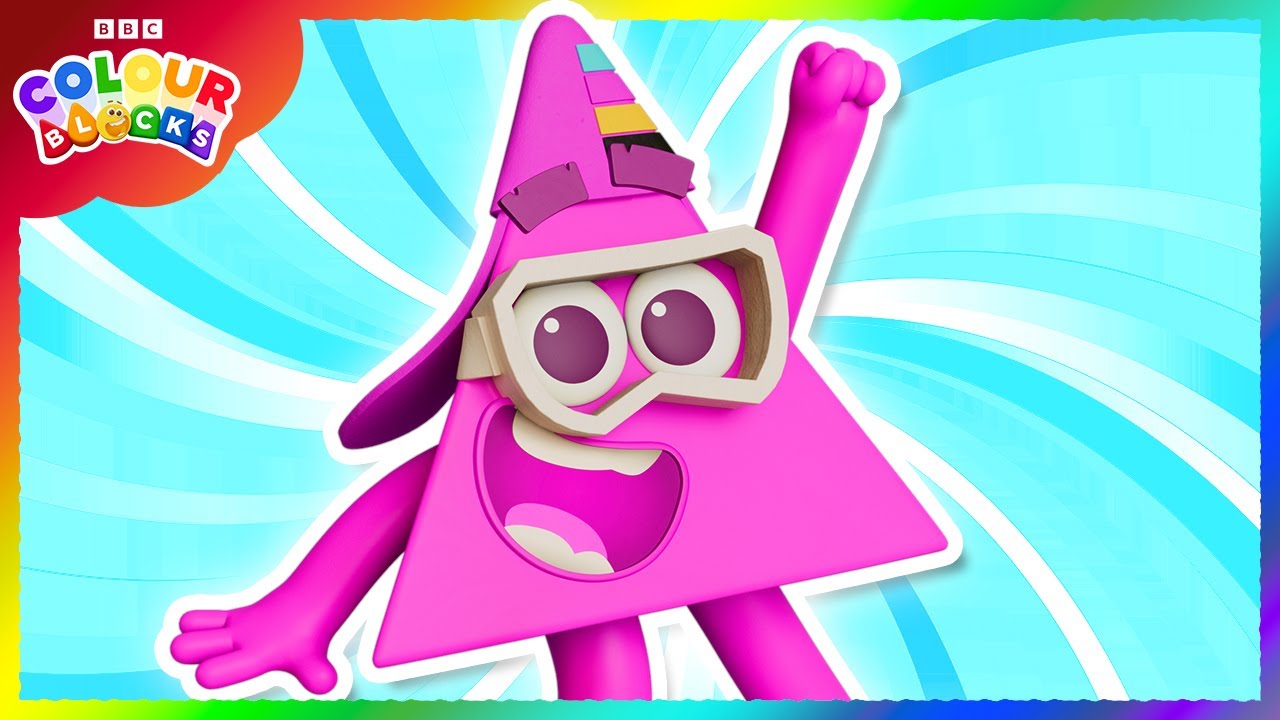 3 sides of FUN! - All About Magenta | Kids Learn Colours ...