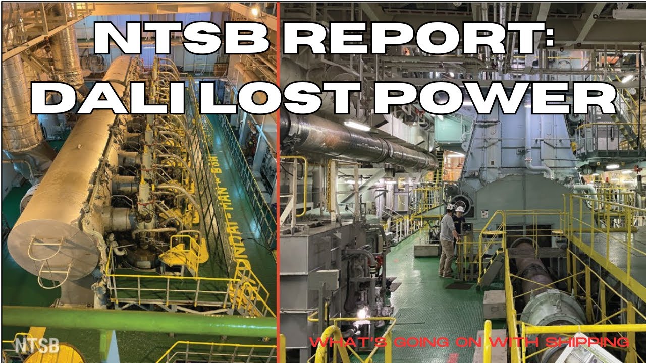 Why Did Dali Lose Power in Baltimore? | NTSB Releases Preliminary ...