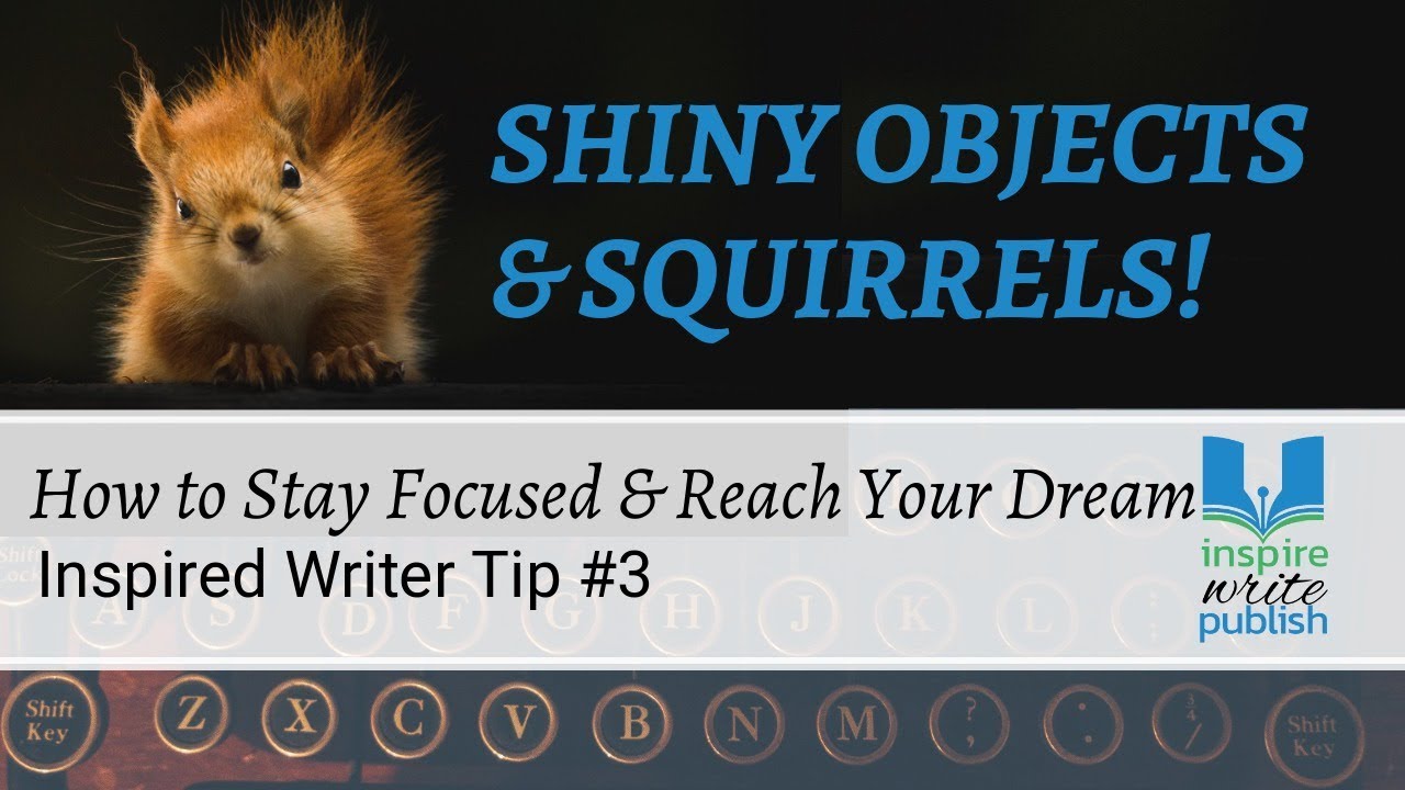 Shiny Object! Squirrel! How to Stay Focused / Inspired Writer Tip #3 ...