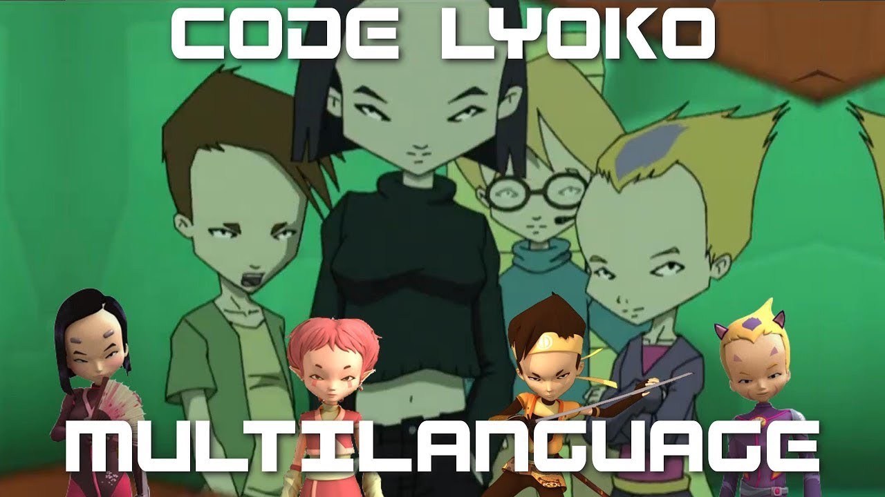 Code Lyoko | Theme song (Multilanguage 20) - YouTube