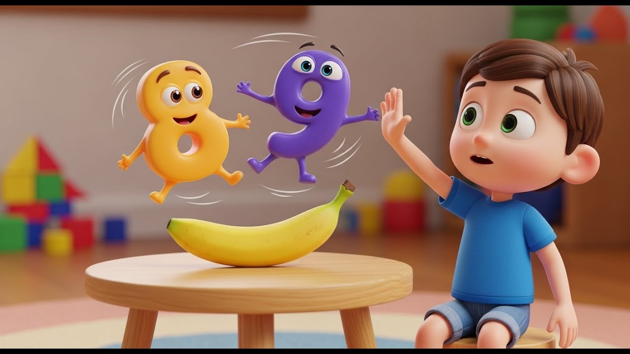 The Banana Who Learned to Count | Fun Counting Song for Kids - YouTube