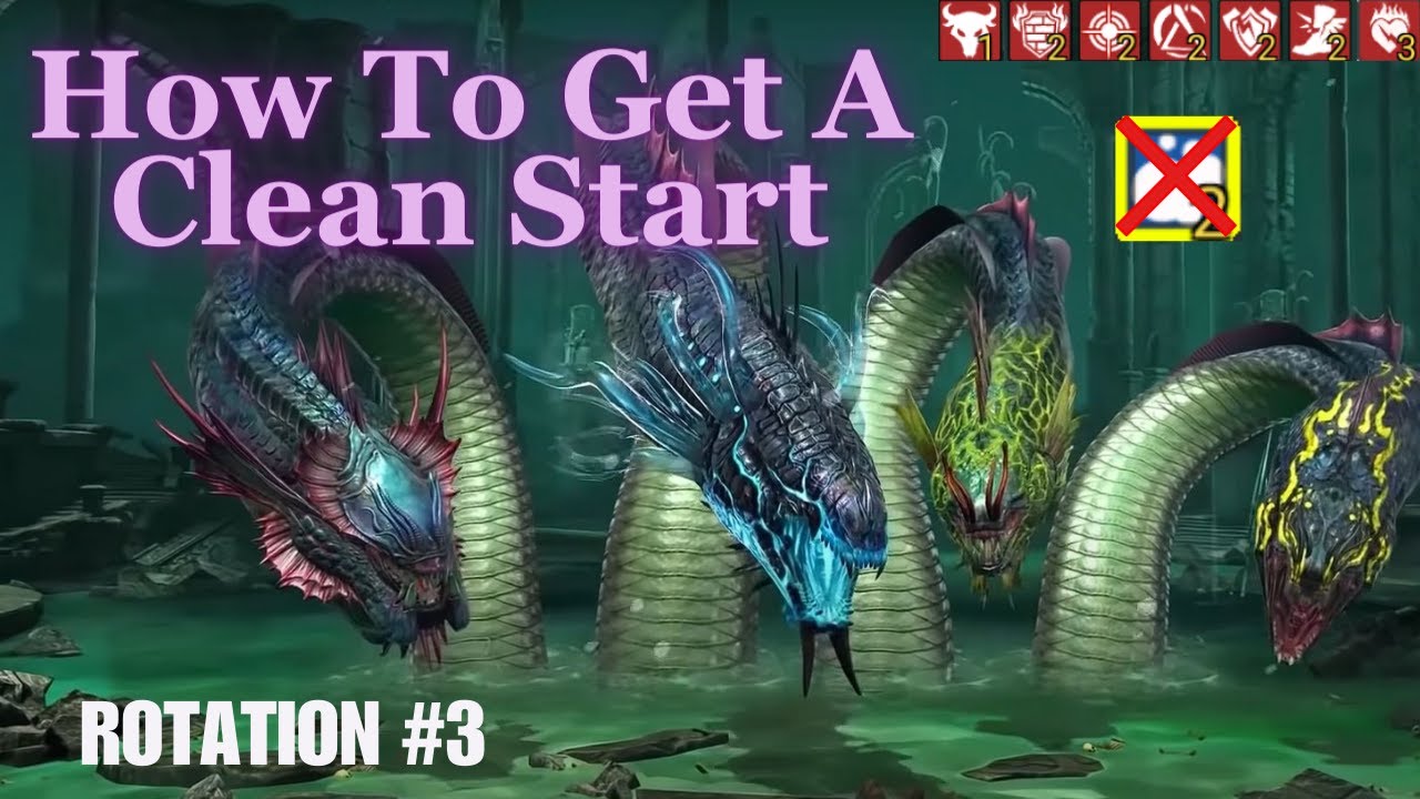Hydra 101: Start Clean in Rotation 3 | RAID: Shadow Legends - YouTube
