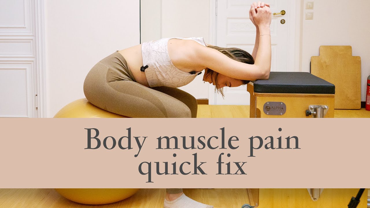 Body muscle pain quick and easy fix - YouTube