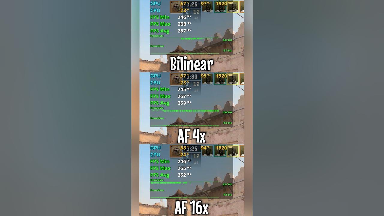 Best Cs2 Texture Filtering Mode Settings Bilinear Vs Trilinear Vs Anisotropic Filtering 2x 4x 8x
