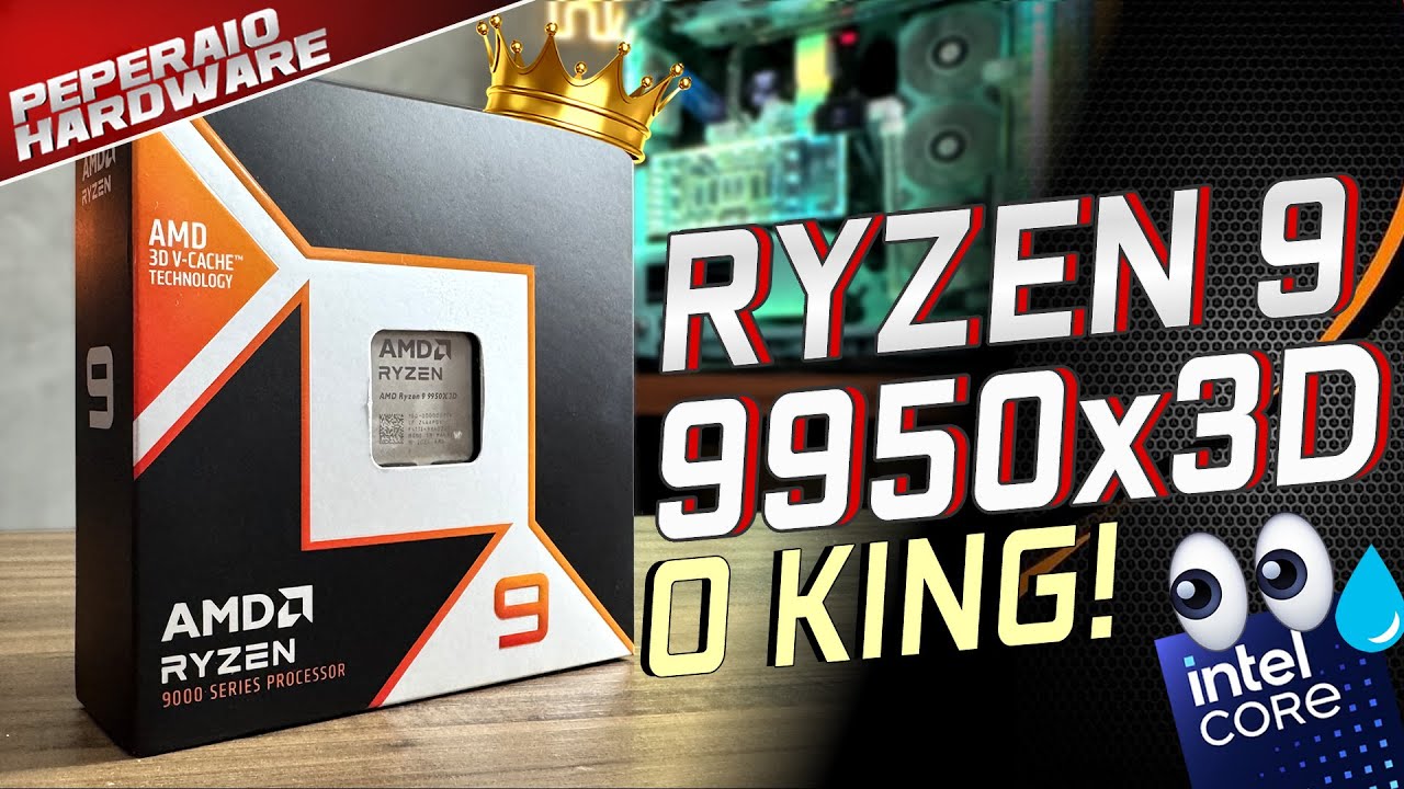 Review RYZEN 9 9950x3D, o novo MELHOR PROCESSADOR para PCS do MUNDO ...