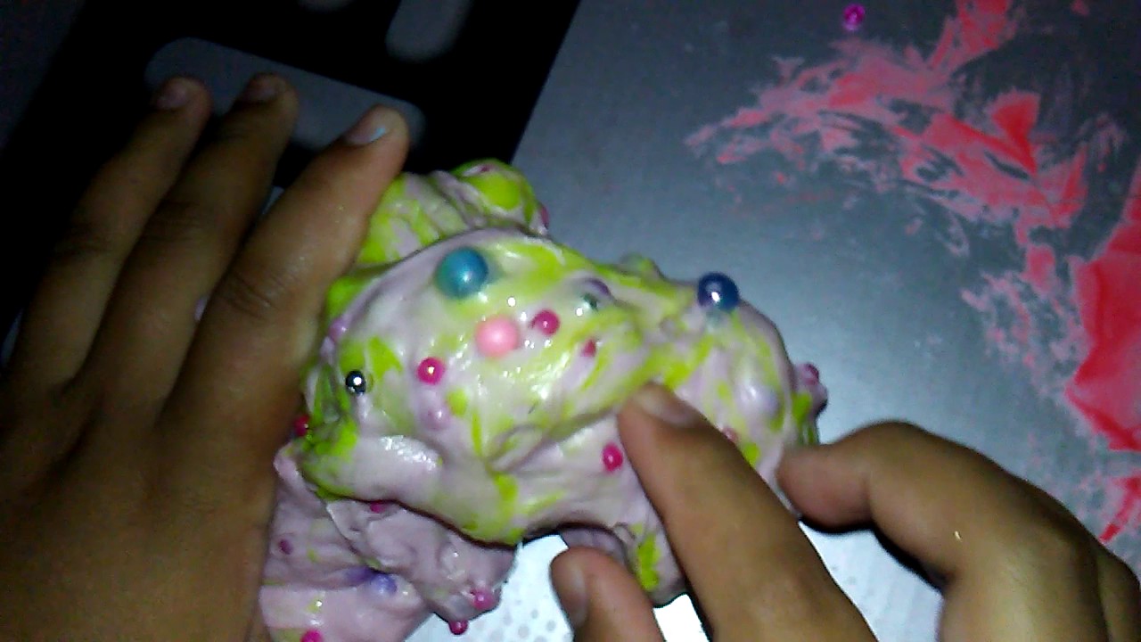 Slime day 2 😜😍 - YouTube