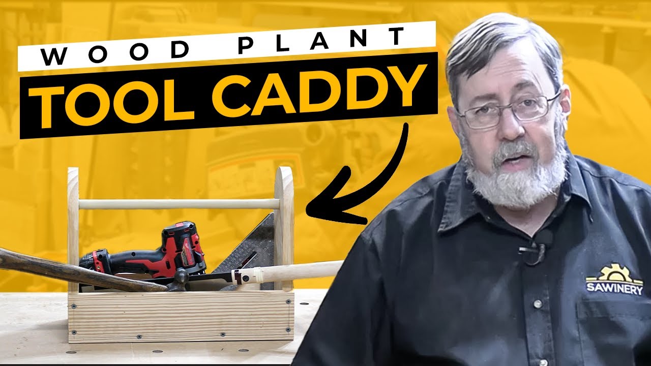 Wooden Tool Caddy That Anyone Can Make - YouTube