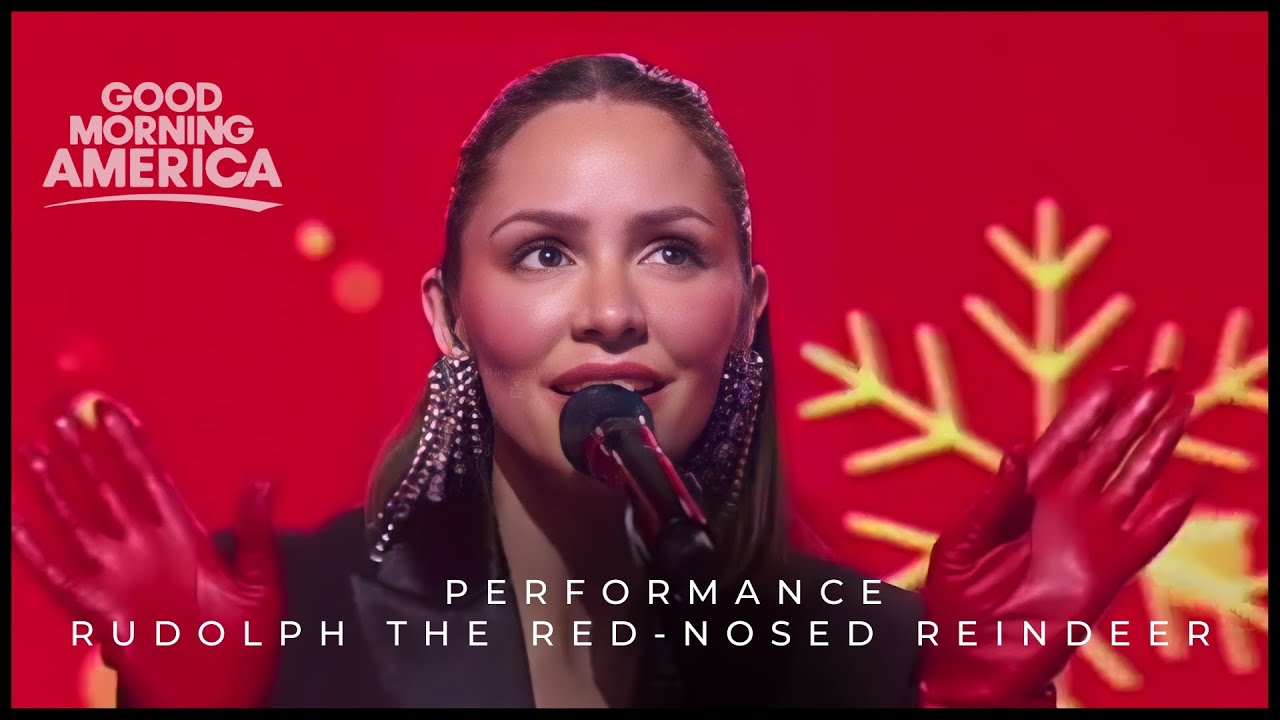 Katharine McPhee Foster & Brandon Goldberg • Rudolph the red-nosed ...