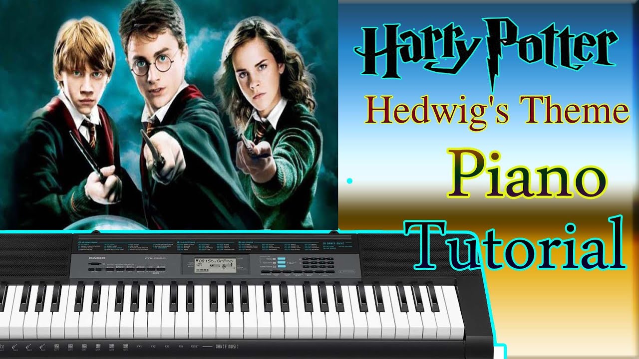 Harry Potter || Hedwig's theme || Piano Tutorial - YouTube
