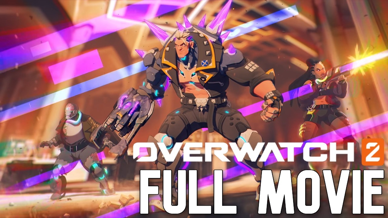 Overwatch All Animations [FULL MOVIE] - YouTube