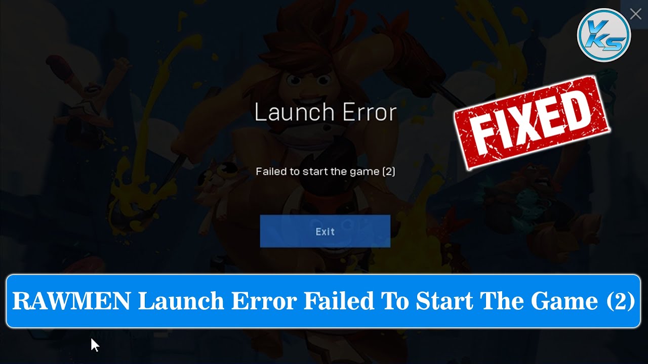 How To Fix RAWMEN Launch Error Failed To Start The Game (2) - YouTube