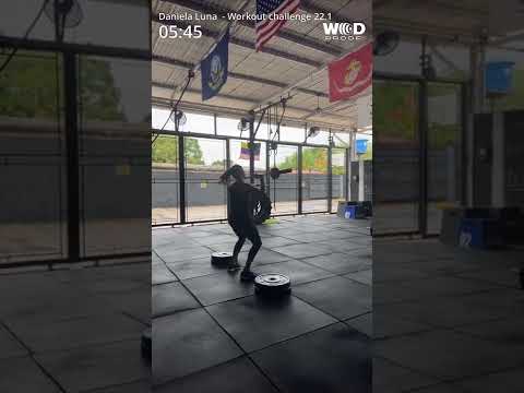 Workout challenge Daniela Luna 22.1