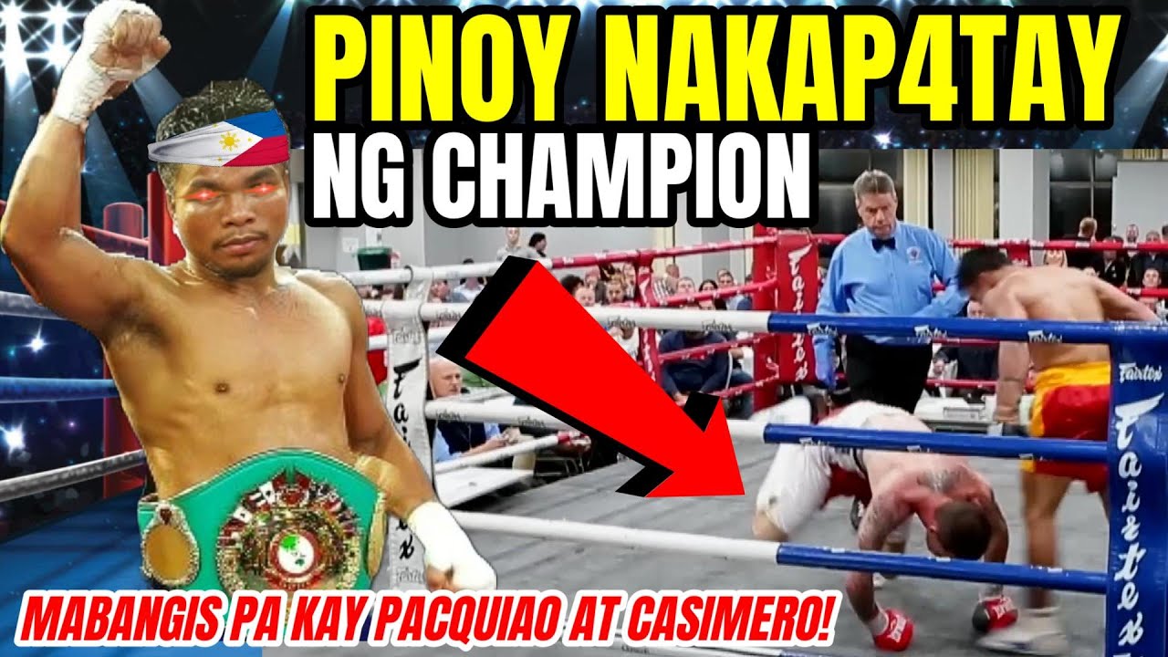 PINOY NAP@TAY ANG CHAMPION | BANNED SA AUSTRALIA! MALAKAS PA KAY ...