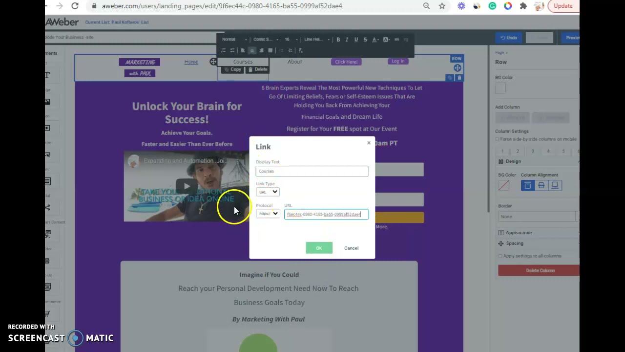 How To Add Links In The Text Area And Were To Find Your Links YouTube How To Add Links In The Text Area And Were To Find Your Links YouTube