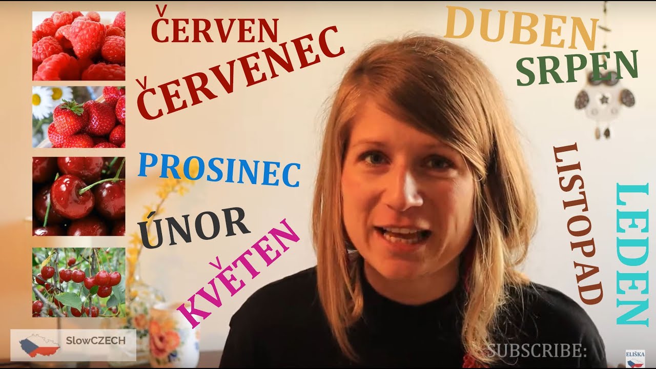 LOGIC IN CZECH (08) MONTHS: leden, únor, březen,... by SlowCZECH (CZE ...