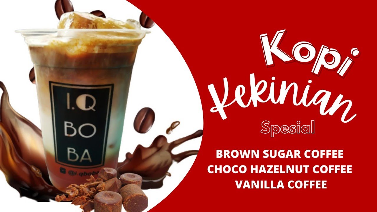 RESEP KOPI KEKINIAN - KOPI BROWN SUGAR - KOPI ALA KAFE - Cara Membuat ...