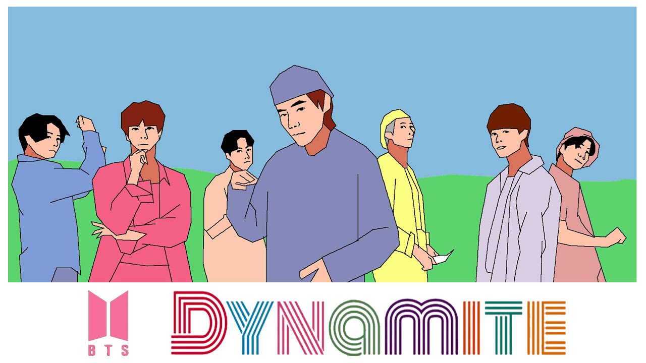 BTS (방탄소년단) 'Dynamite' Animation | a Rotoscope Animation - YouTube