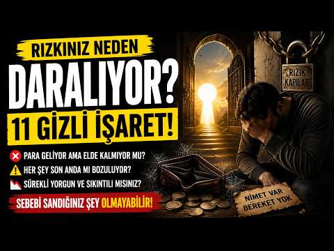 Rızkınızın neden daraldığını hiç düşündünüz mü?