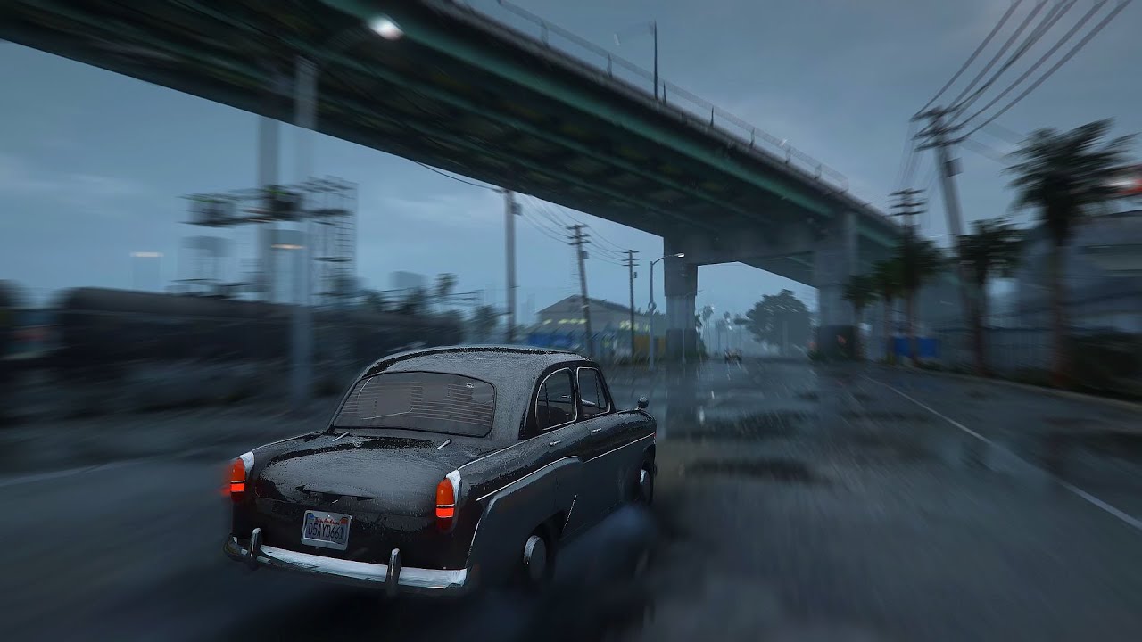 GTA 5 Next-Gen Weather Enchantment With Realistic Vegetation Showcase ...